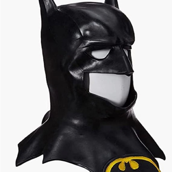 Rubie's | Other | Adult Batman Mask With Cowl And Logo | Poshmark